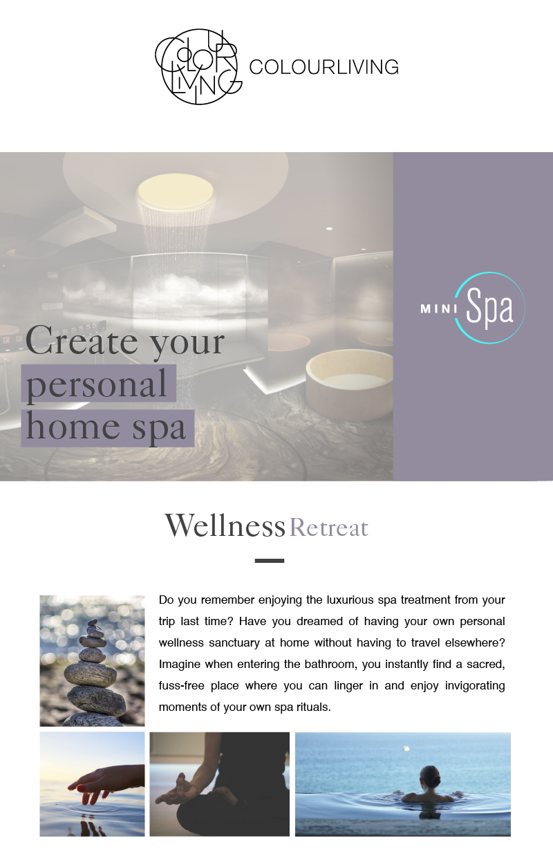 Create your personal home spa