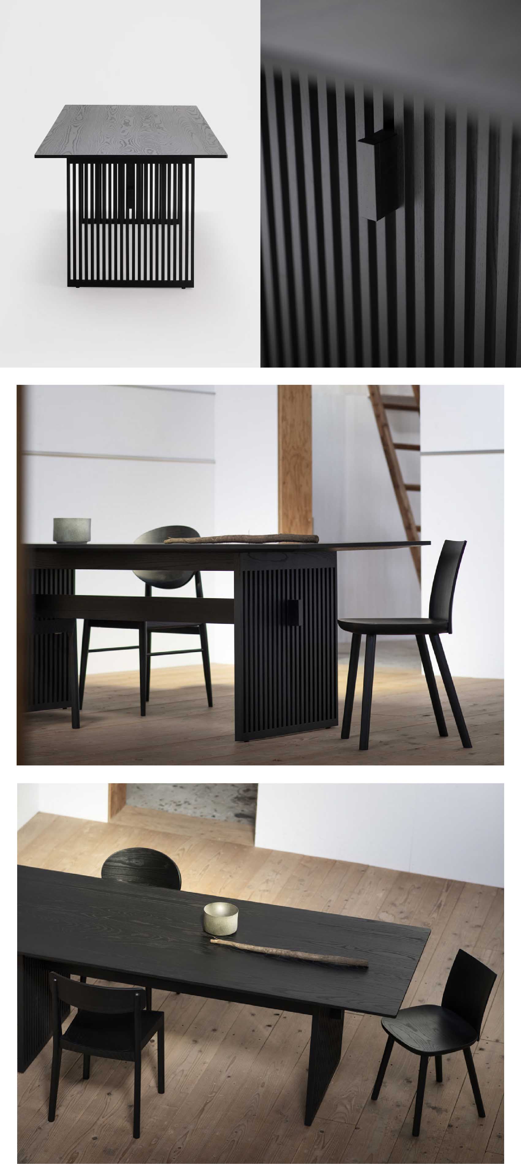 COLOURLIVING | New in | Ariake Lattice table - A play with light and shade