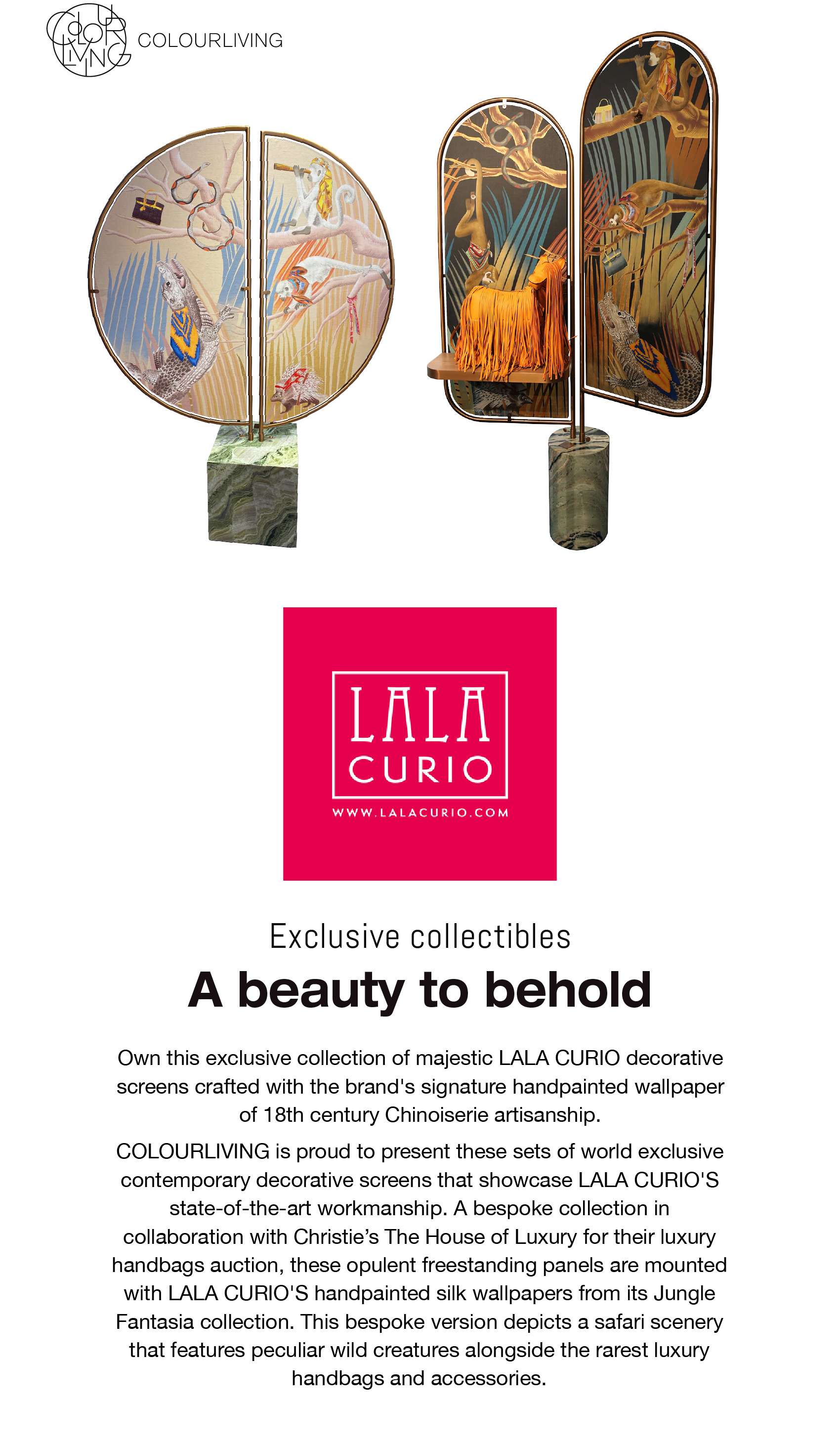 COLOURLIVING | Lala Curio exclusive collectibles - Jungle Fantasia ...
