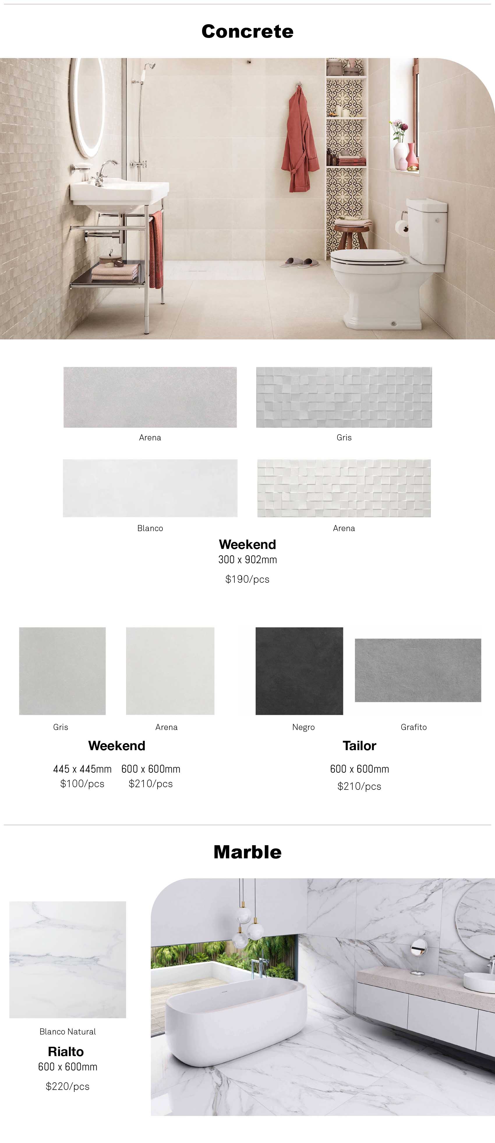 RocaConcepts | Impress with Roca tiles