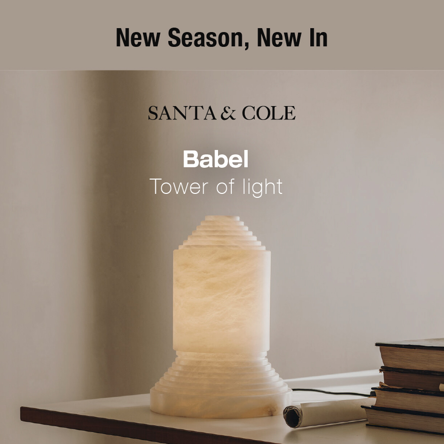 COLOURLIVING | New in | Santa & Cole Babel – Tower of light